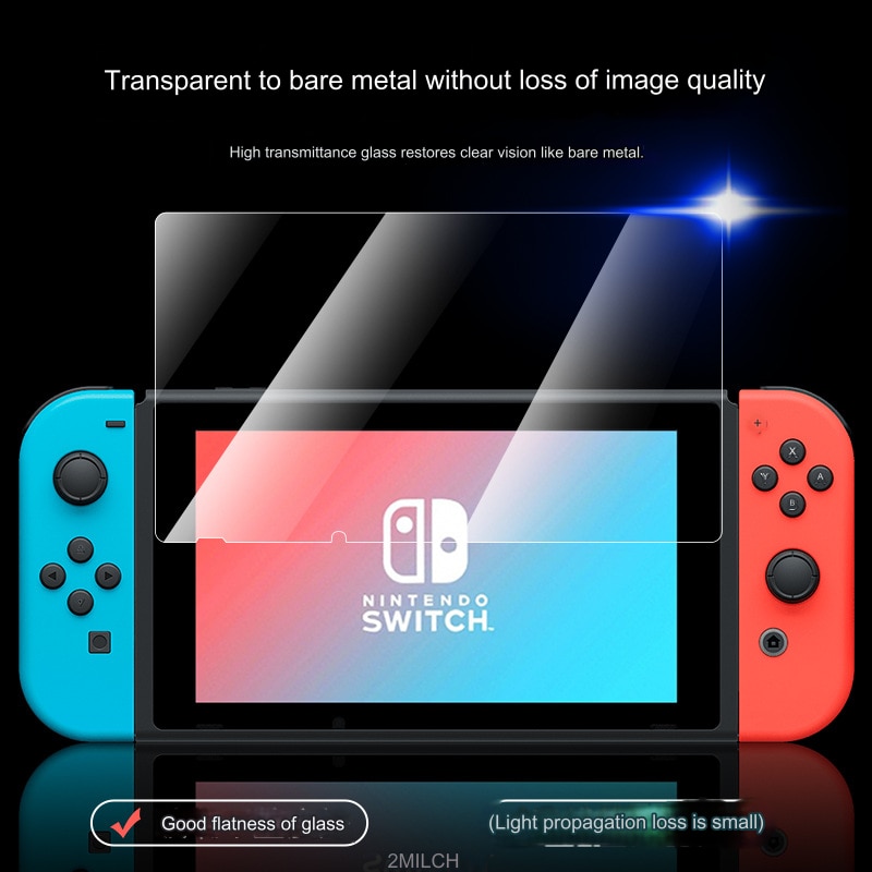 Film temperat OLED pentru consola de jocuri Nintendo, SIHOiSi, 7 inchi ...