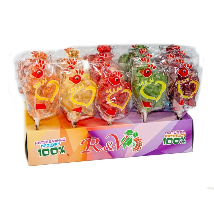 Cocosei acadea pe bat in cutie-display 30 buc*30 gr - eMAG.ro