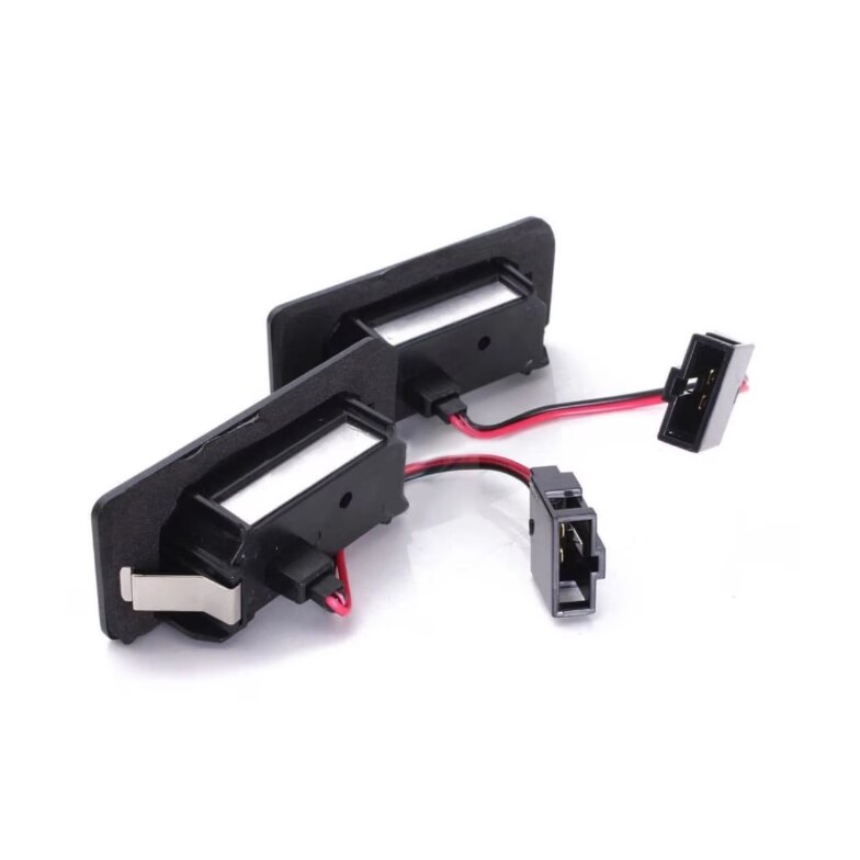 Set 2 lampi numar Ventoo®, cu LED fara eroare de bec ars, canbus ...