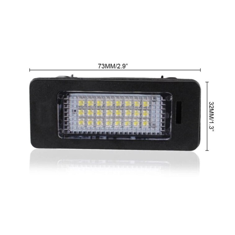 Set 2 lampi numar Ventoo®, cu LED fara eroare de bec ars, canbus ...
