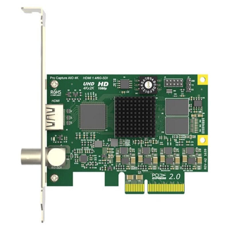 Placa de captura video Magewell Pro Capture AIO 4K la 30 fps PCIe 2.0 - eMAG.ro