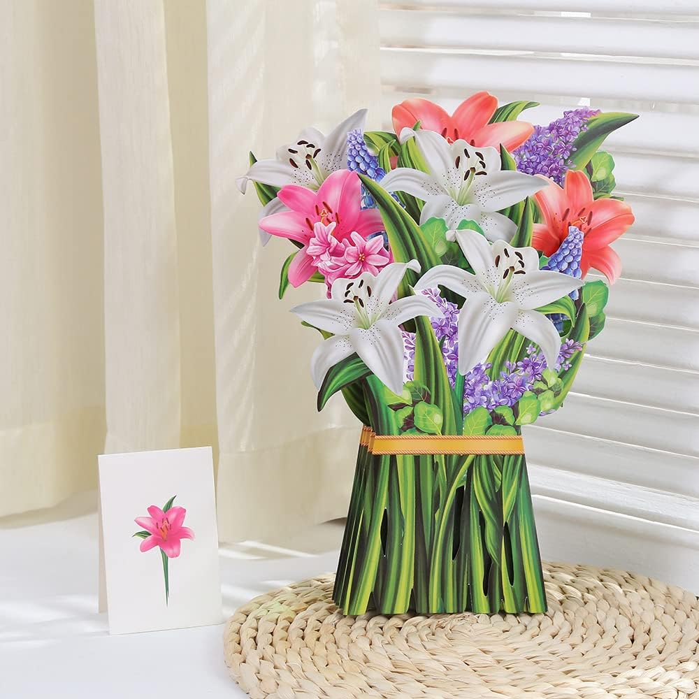 Card De Buchet 3d Pop Up Walalla Multicolor Emag Ro