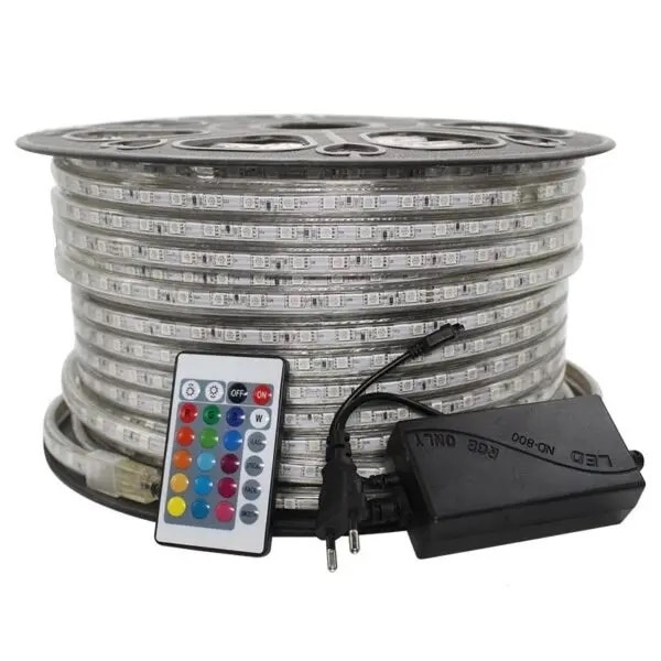 Controler cu telecomanda pentru Banda Led RGB 220v - eMAG.ro