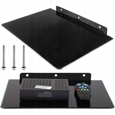 Raft TV, SD, Sticla, Negru - eMAG.ro