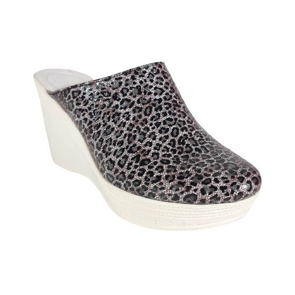 Saboti Animal print platforma piele naturala sbm5a, 39 EU - eMAG.ro