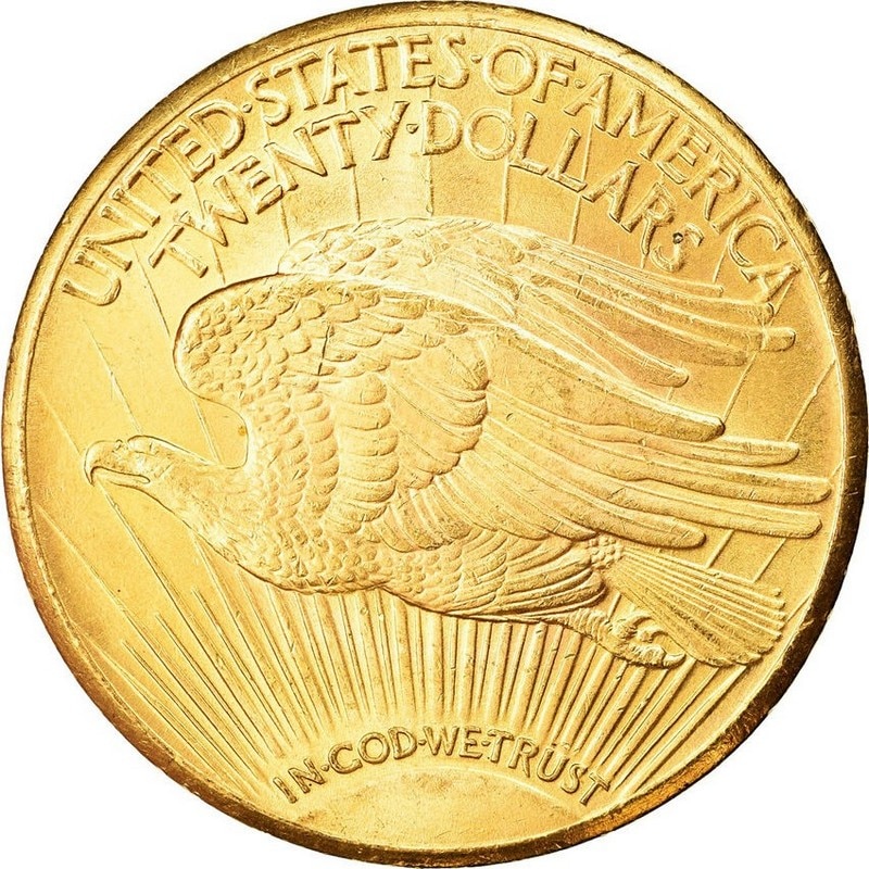 Moneda istorica din Aur 20 dolari Liberty vulturul dublu Statele Unite ...