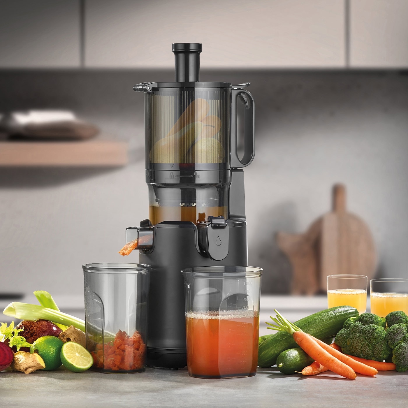 Storcator cu presare la rece Caso Germany, pastreaza vitaminele si ...