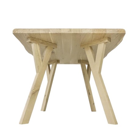 Picior de masa, Lemn, Forma Y, Bej - eMAG.ro