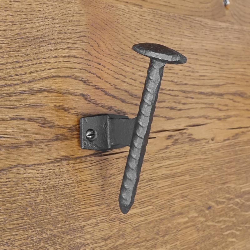 Cuier tip agatatoare, Model cui, Fonta, Negru - eMAG.ro