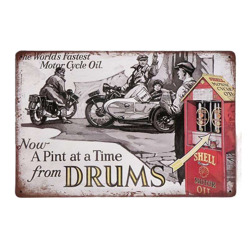 Placa decorativa SHELL 7, Metal, Multicolor - eMAG.ro