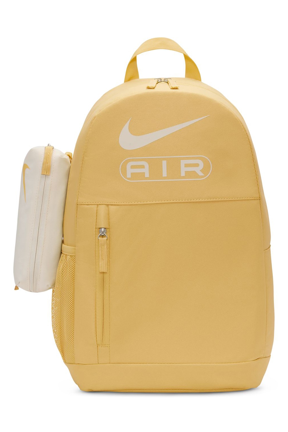 Nike, Set de rucsac din material textil si penar - 20L, Galben - eMAG.ro