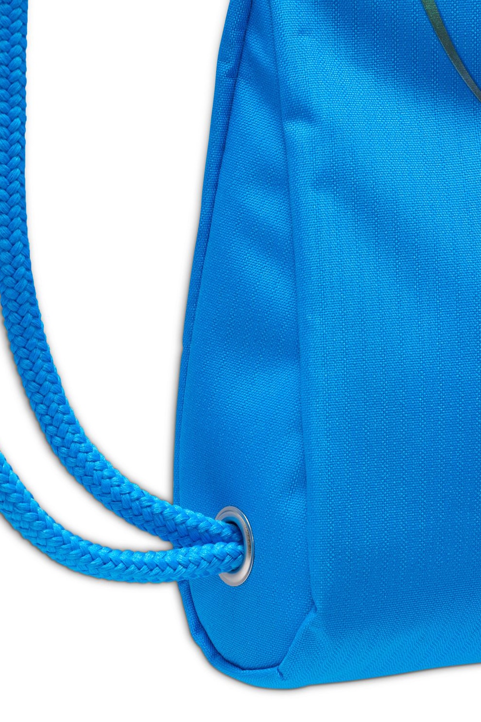 Nike, Rucsac cu snur si logo - 12L, Alb, Albastru royal - eMAG.ro