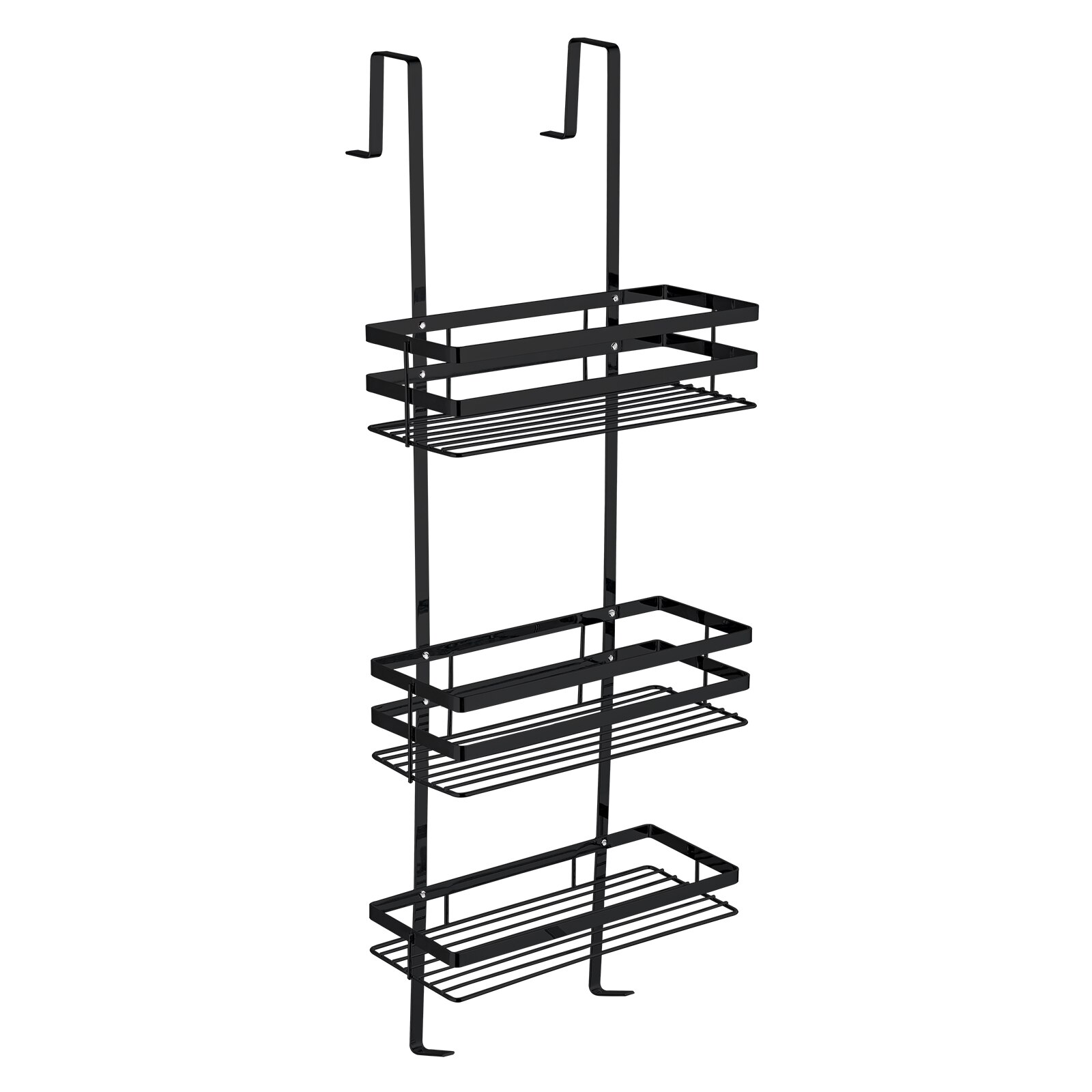 Raft de dus suspendat, Froadp, Otel inoxidabil, Negru - eMAG.ro