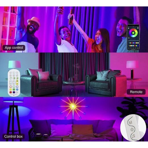 Lumini led colorate de artificii – Firework - eMAG.ro