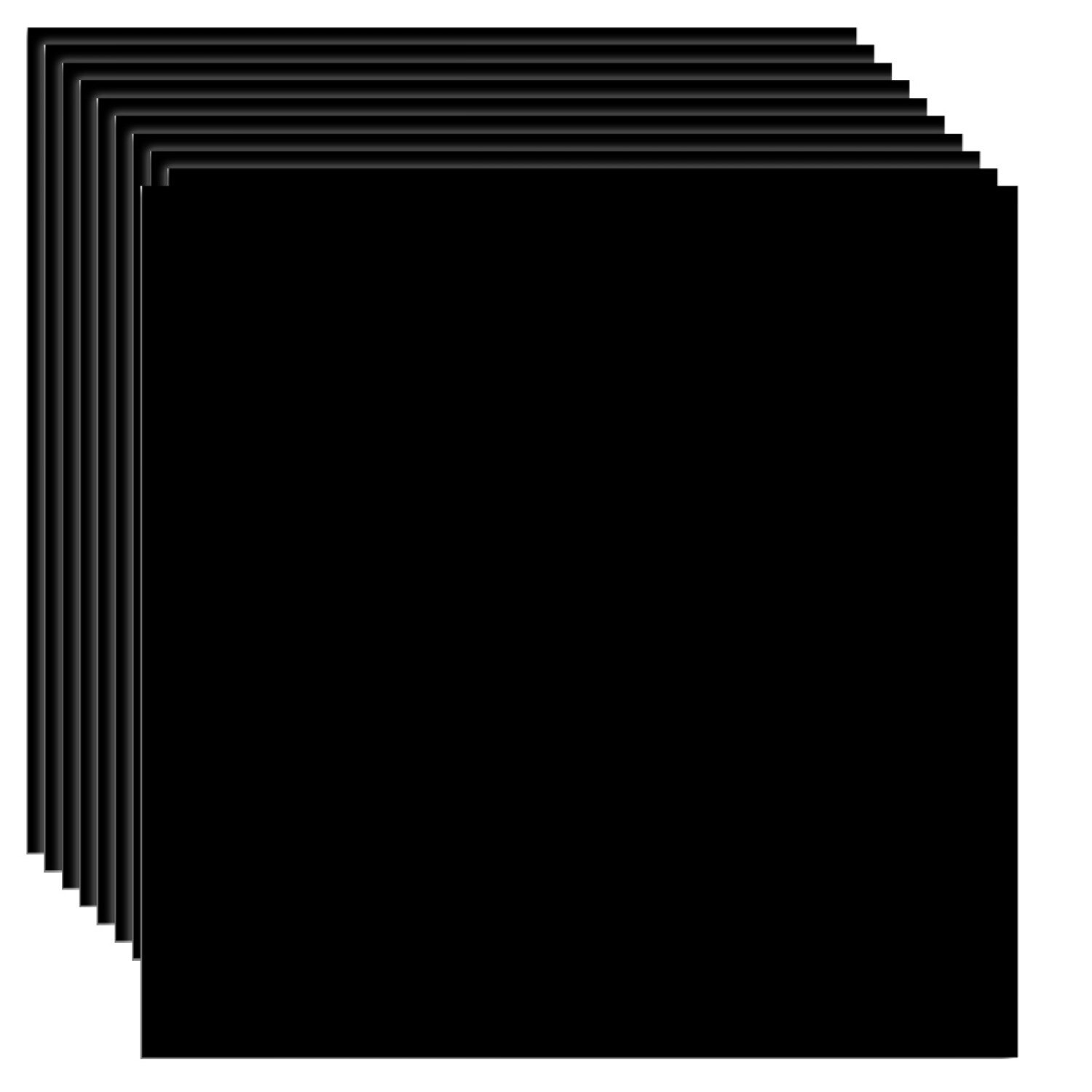 Set 10 panouri decorative, autoadezive, 60x60cm, Naimeed D3527, Negru ...
