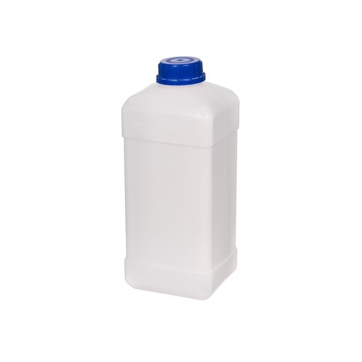 HDPE palack, Biomus, Műanyag, Fehér, 2L - eMAG.hu