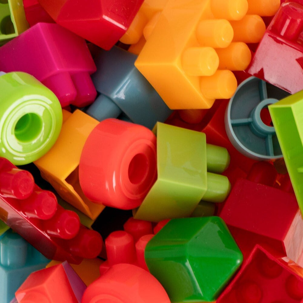 Set Cuburi de Constructie Velixo®, 210 Blocuri, Diferite Variante de ...