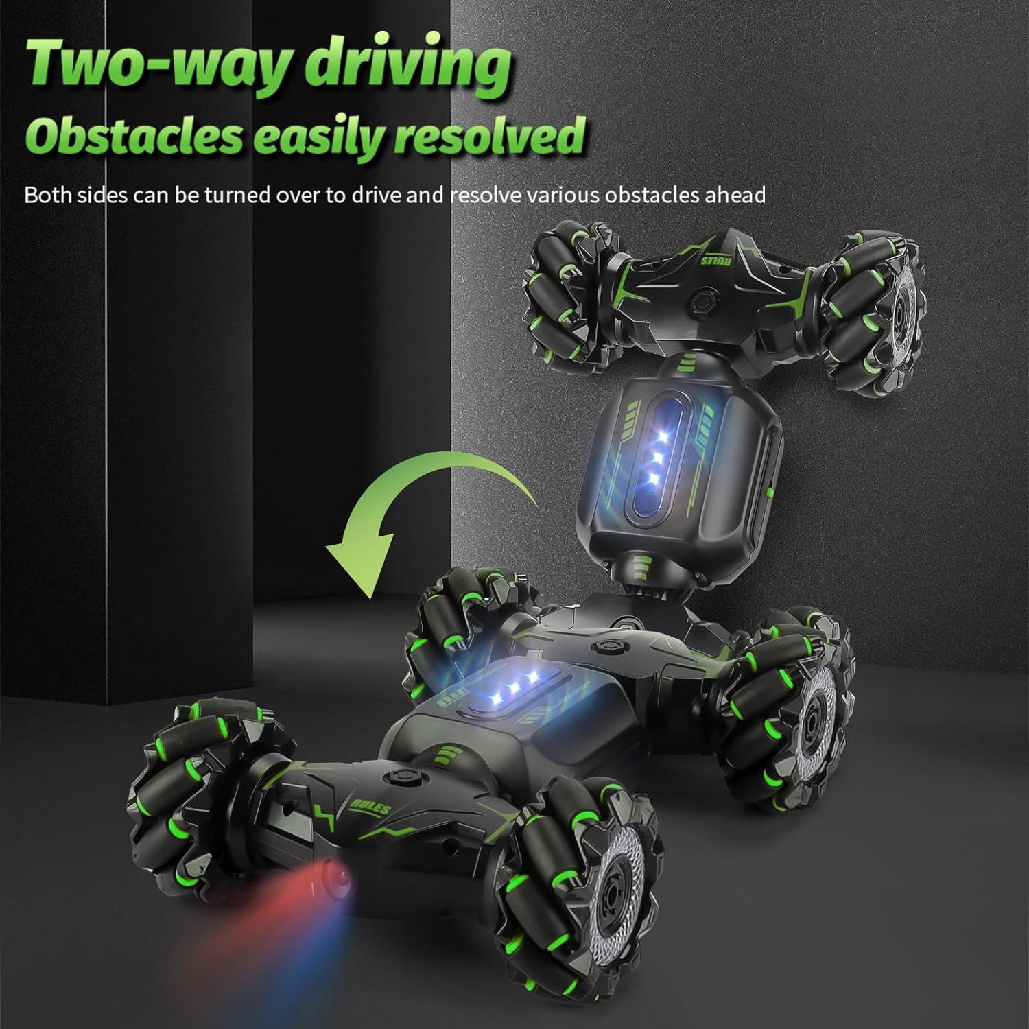 Masina Stunt Twist Car cu telecomanda, Yingyun®, 2.4 GHz, Senzor de ...