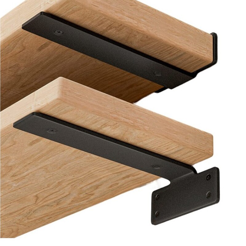Suport pentru raft, Sunmostar, Metal, Negru - eMAG.ro