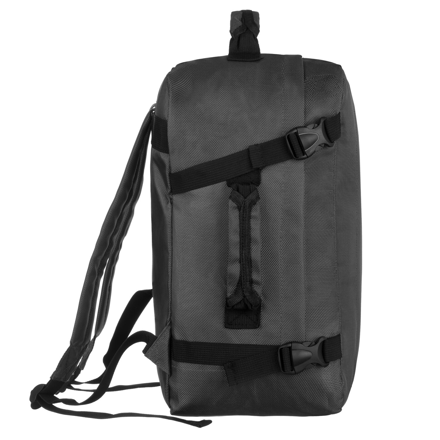 Rucsac de voiaj, poliester, Rovicky pl-zero, gri inchis, 40 x 30 x 20 ...