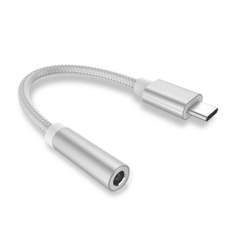 Cablu pentru casti, Sunmostar, USB C, 3.5 MM, Gri - eMAG.ro