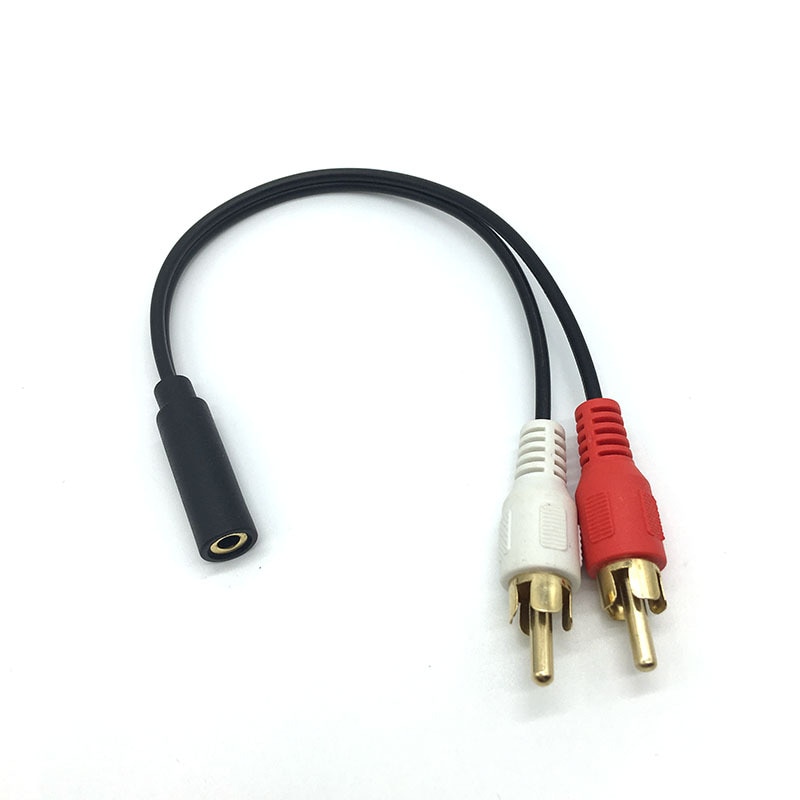 Cablu audio, Sunmostar, 3.5 mm mama la 2RCA - eMAG.ro