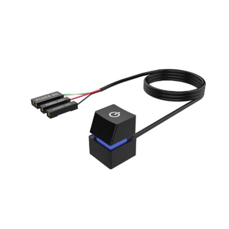 Buton Mecanic ON/OFF PC LED 7 Culori, Oprire-Pornire Desktop, Gaming ...