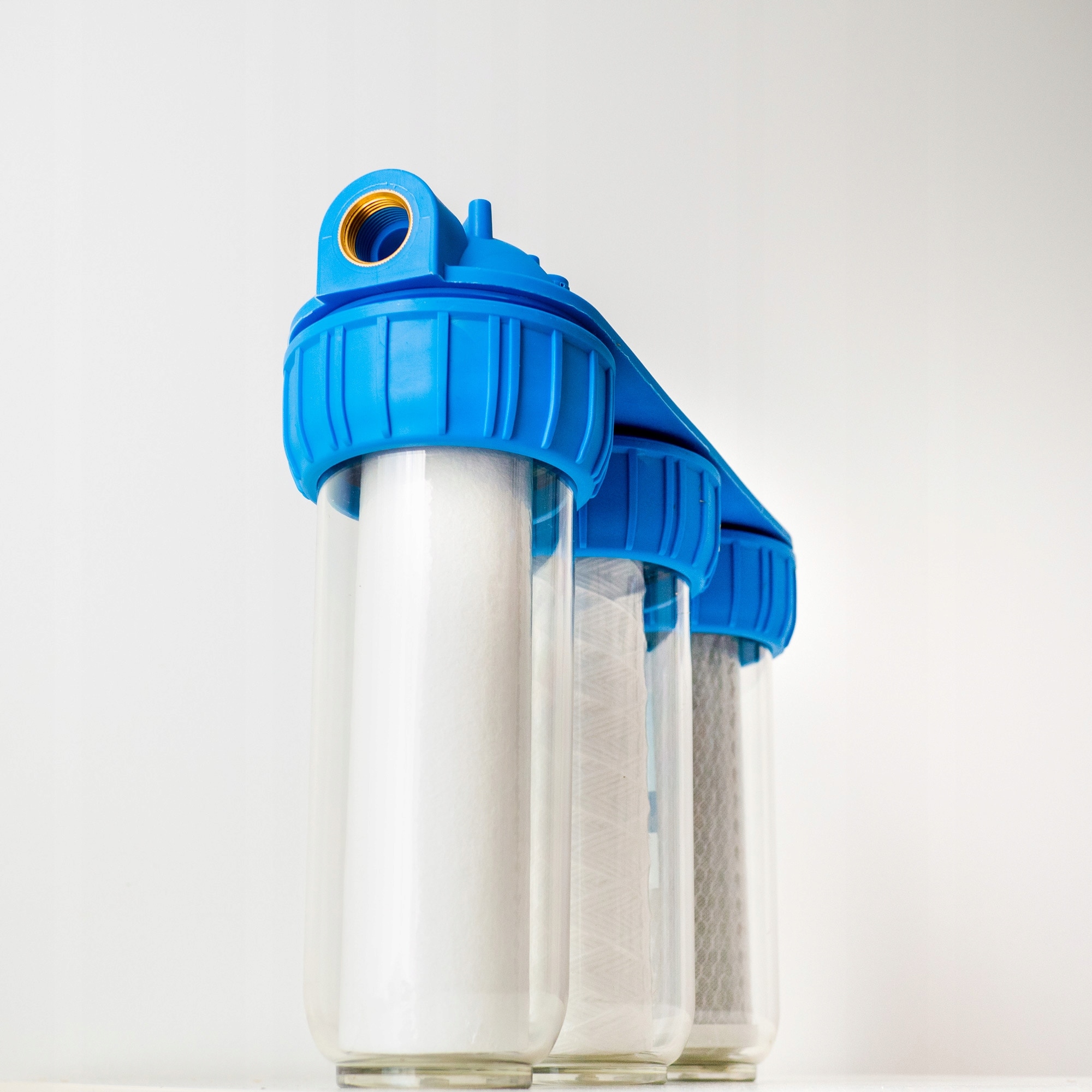Sistem de filtrare apa triplu, Wessper TripleMax 3/4", cu carbune ...