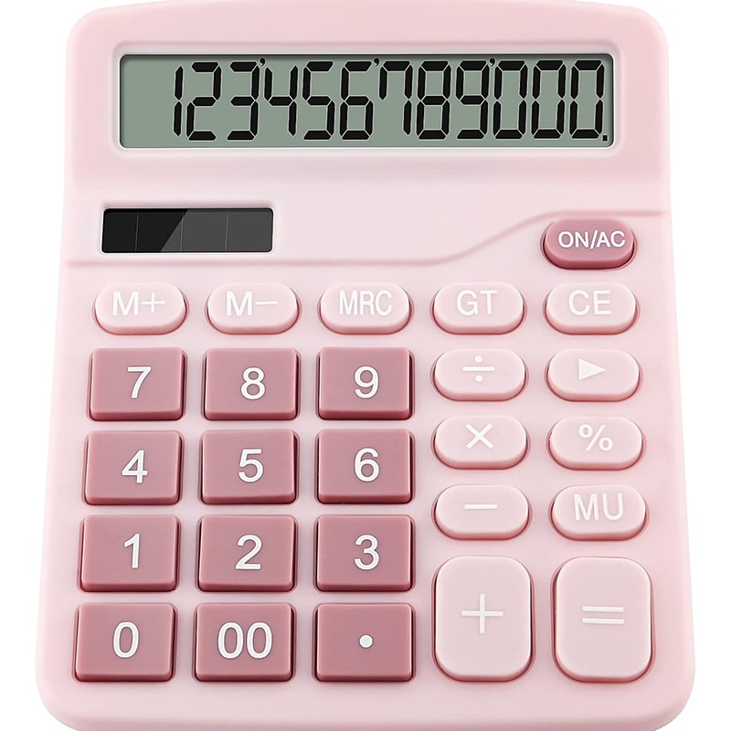 Calculator de birou, LLWL, functie standard, roz - eMAG.ro