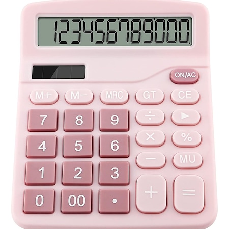 Calculator de birou, LLWL, functie standard, roz - eMAG.ro