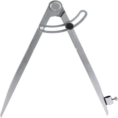 Compas Profesional pentru atelier, LLWL, cu Suport pentru Creion, Otel ...