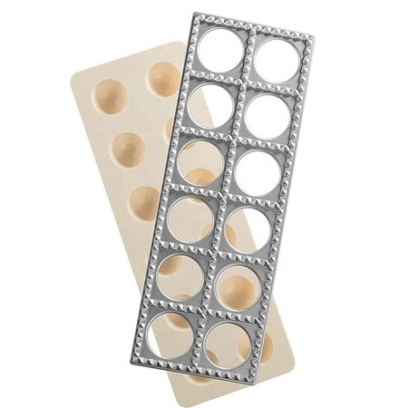 Set forme pentru paste, LLWL, Alb/Argintiu - eMAG.ro