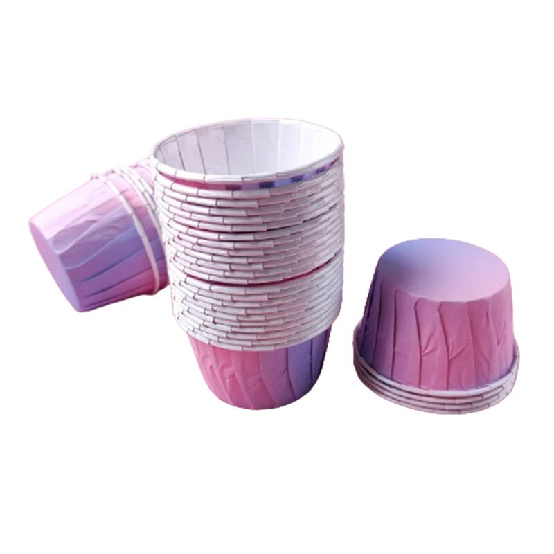 Set 50 forme briose, LLWL, Hartie, Roz/Mov - eMAG.ro