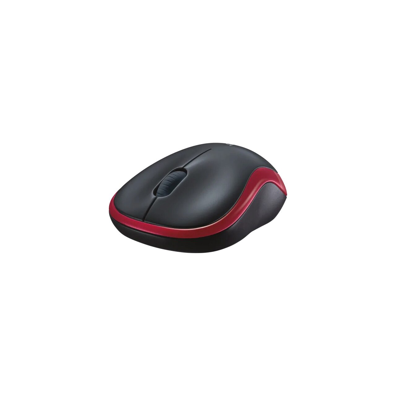 Mouse wireless optic, Logitech Negru/Rosu, rezolutie 1000 dpi - eMAG.ro