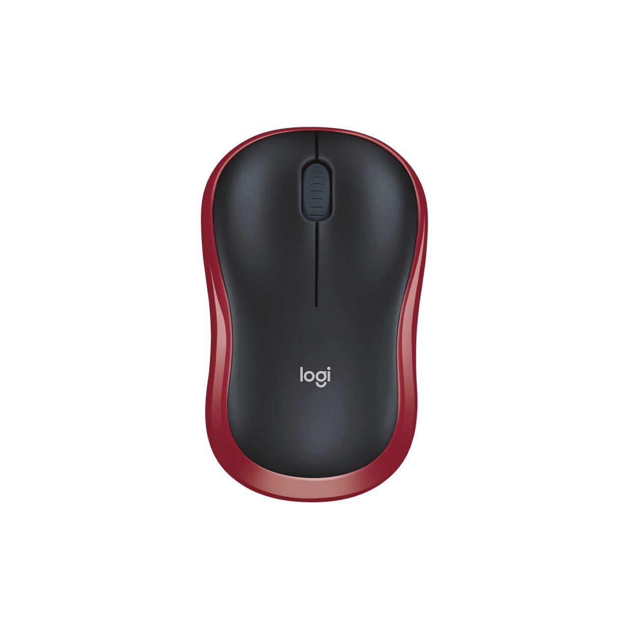 Mouse wireless optic, Logitech Negru/Rosu, rezolutie 1000 dpi - eMAG.ro