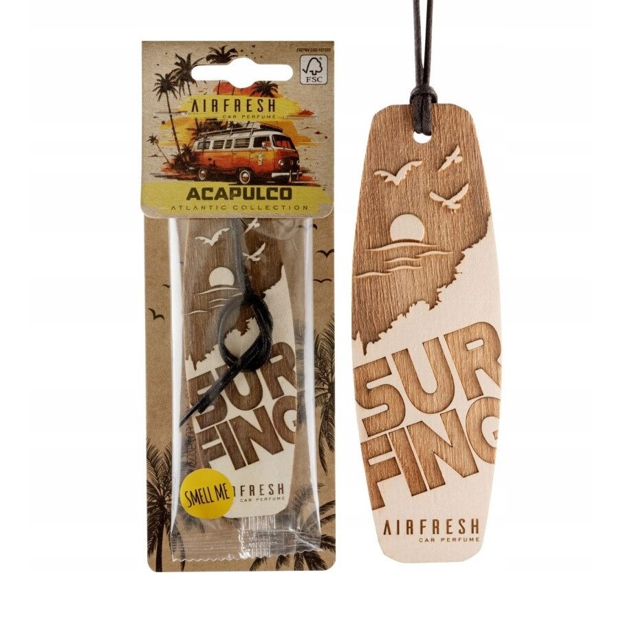 Odorizant auto, AirFresh, Forma placa surf - eMAG.ro