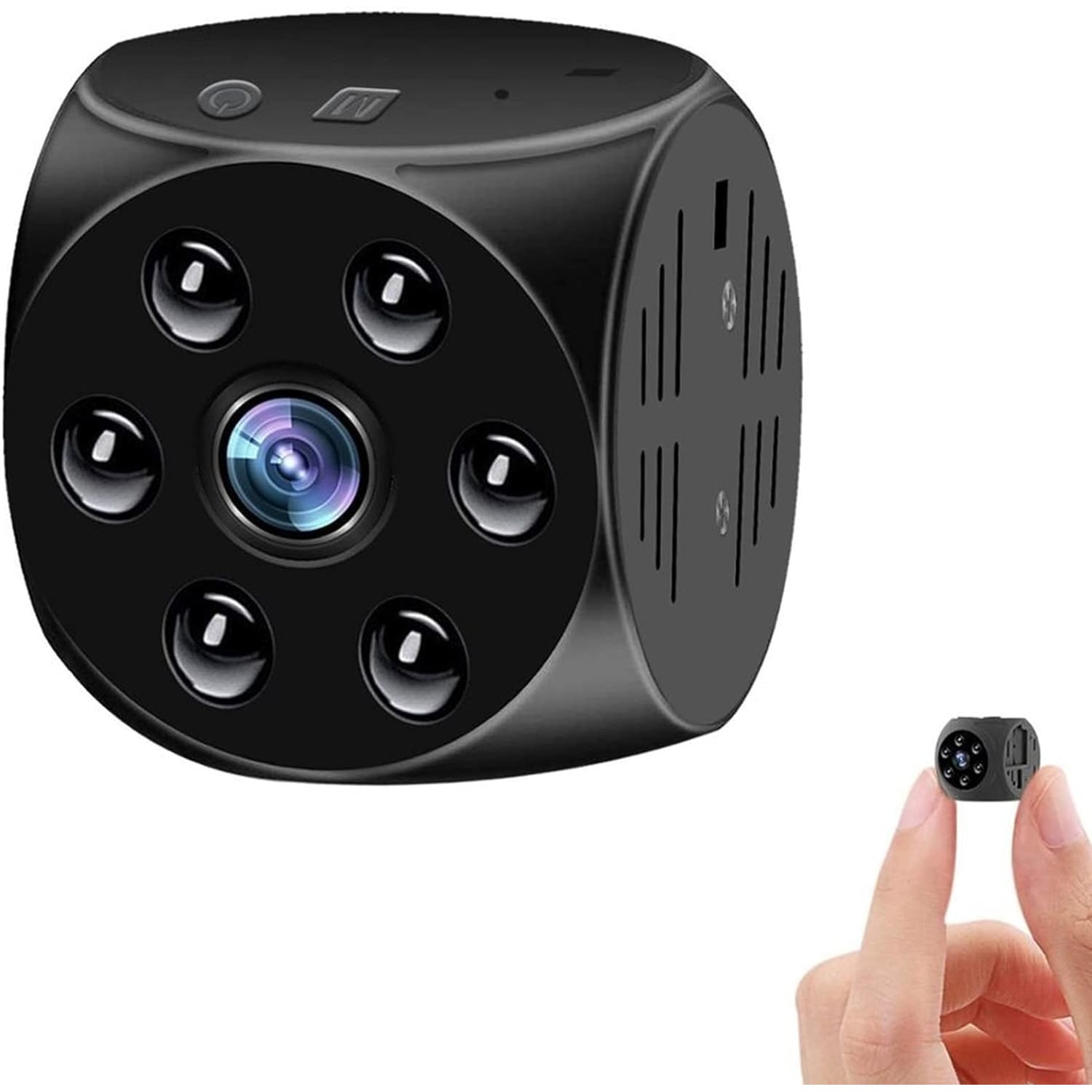 Mini camera ultra mica, camera spion 1080P, Detectarea miscarii ...