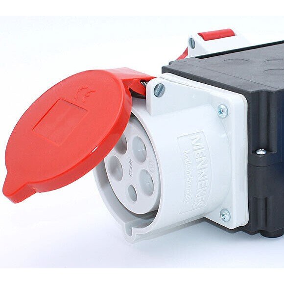 Distribuitor de curent trifazic MIXO CEE maxim 11kW intrare 5 poli 3P+N ...