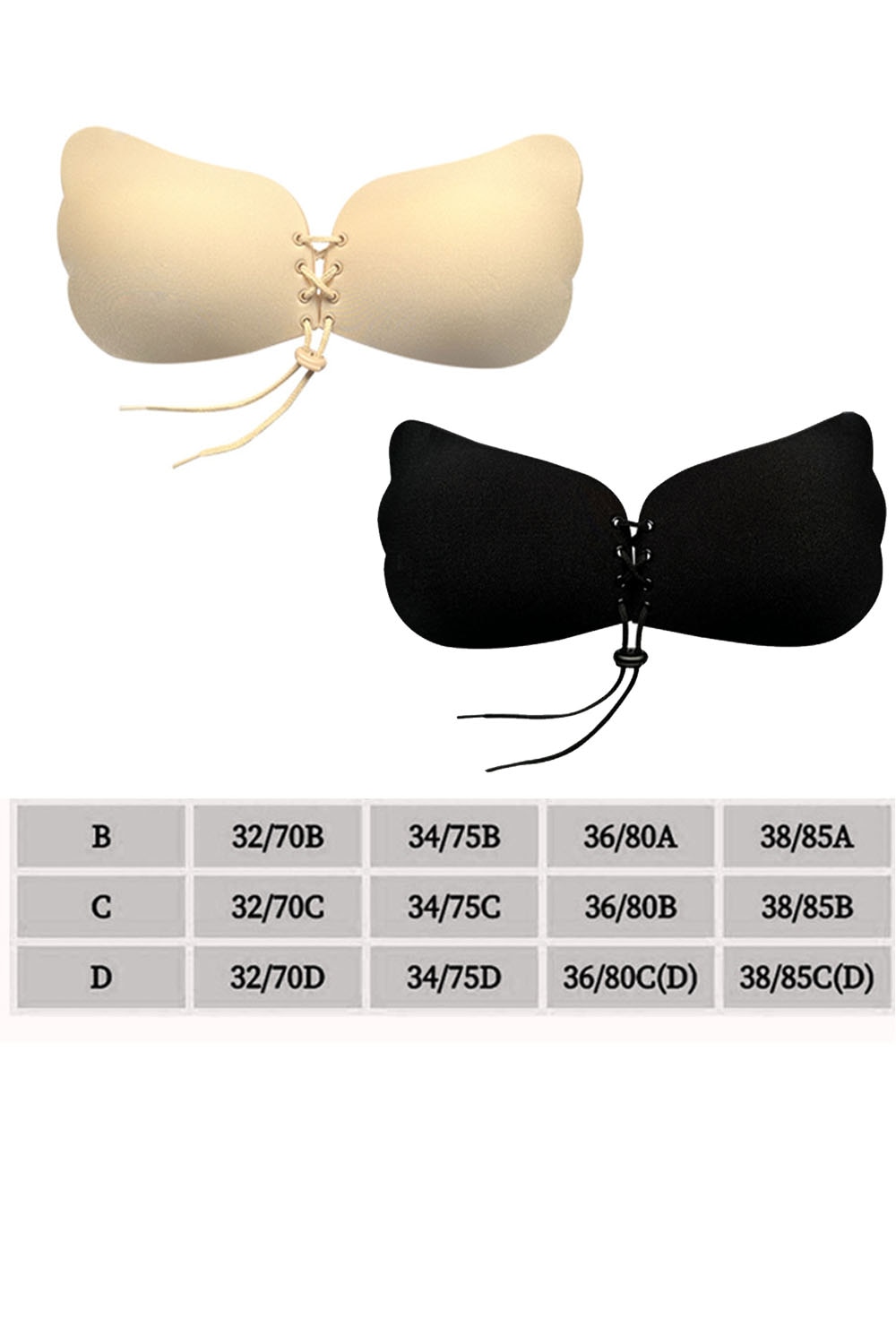 Set 2 sutiene adezive push-up - eMAG.ro