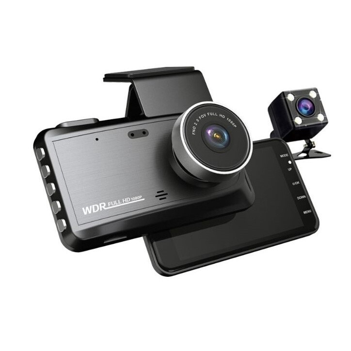 Camera video pentru Auto (FULL HD), imagine cu lentila dubla inversata ...