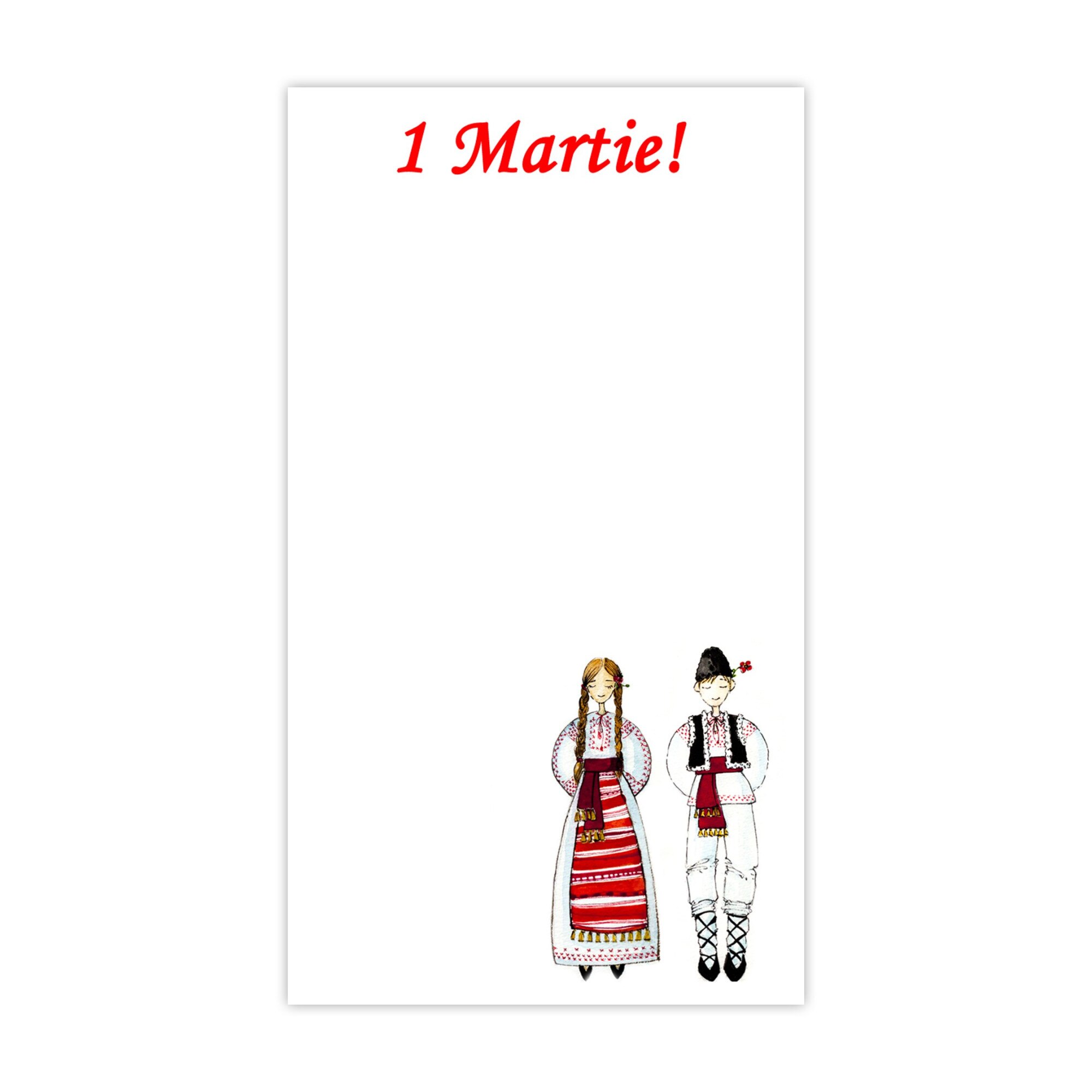 Set 100 Cartonase cu tematica Martisor, marx314, multicolor, 16x9cm ...