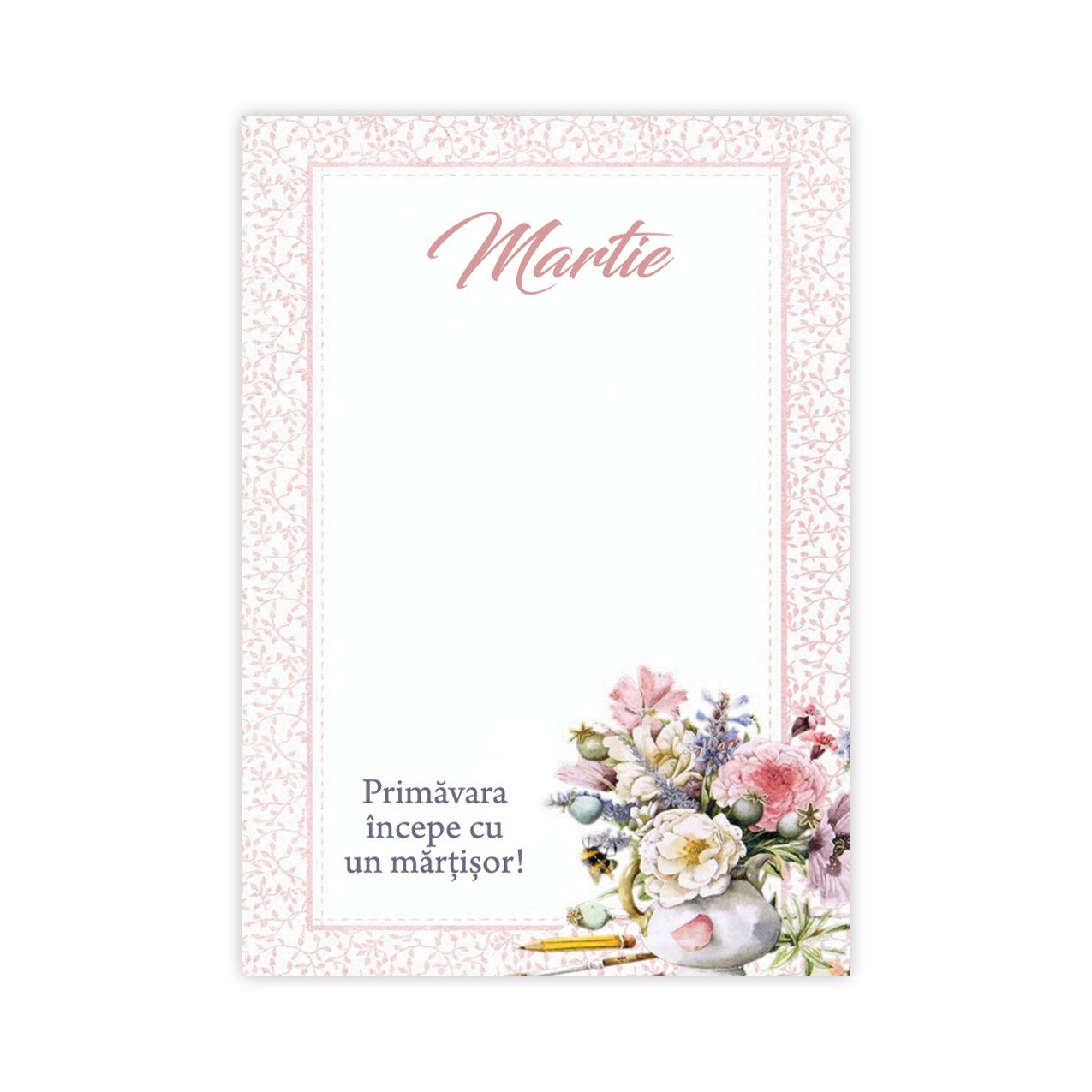 Set 200 Cartonase cu tematica Martisor, marx407, multicolor, 8.5x6cm ...
