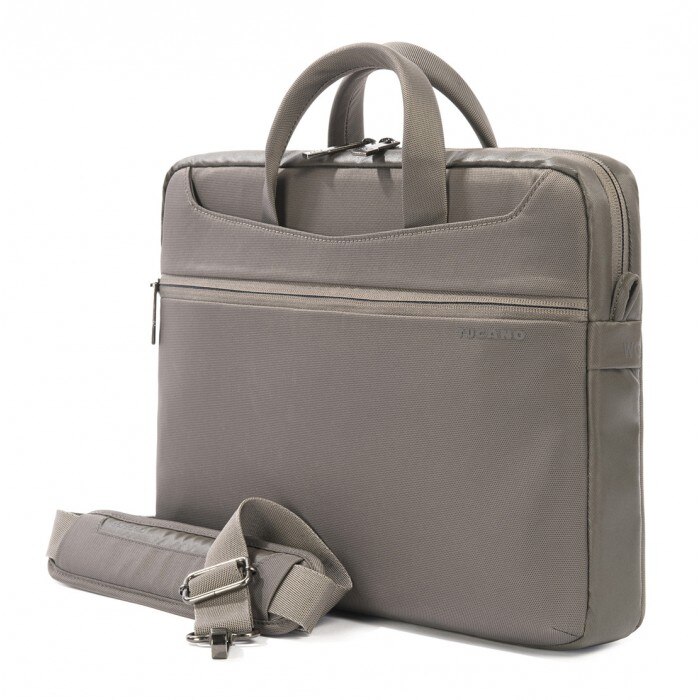 Geanta Tucano The New Work-Out Slim pentru MacBook 13", Grey - eMAG.ro