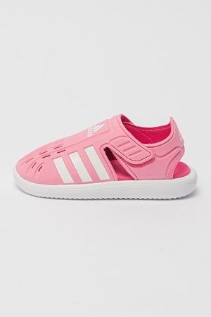 adidas Sportswear, Sandale cu varf inchis si logo, Roz, 29 EU - eMAG.ro