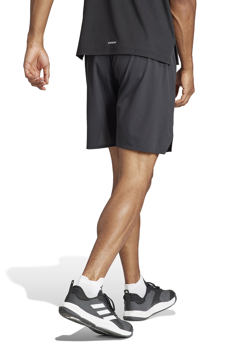 adidas Performance, Pantaloni scurti pentru antrenament HEAT.RDY, Negru ...