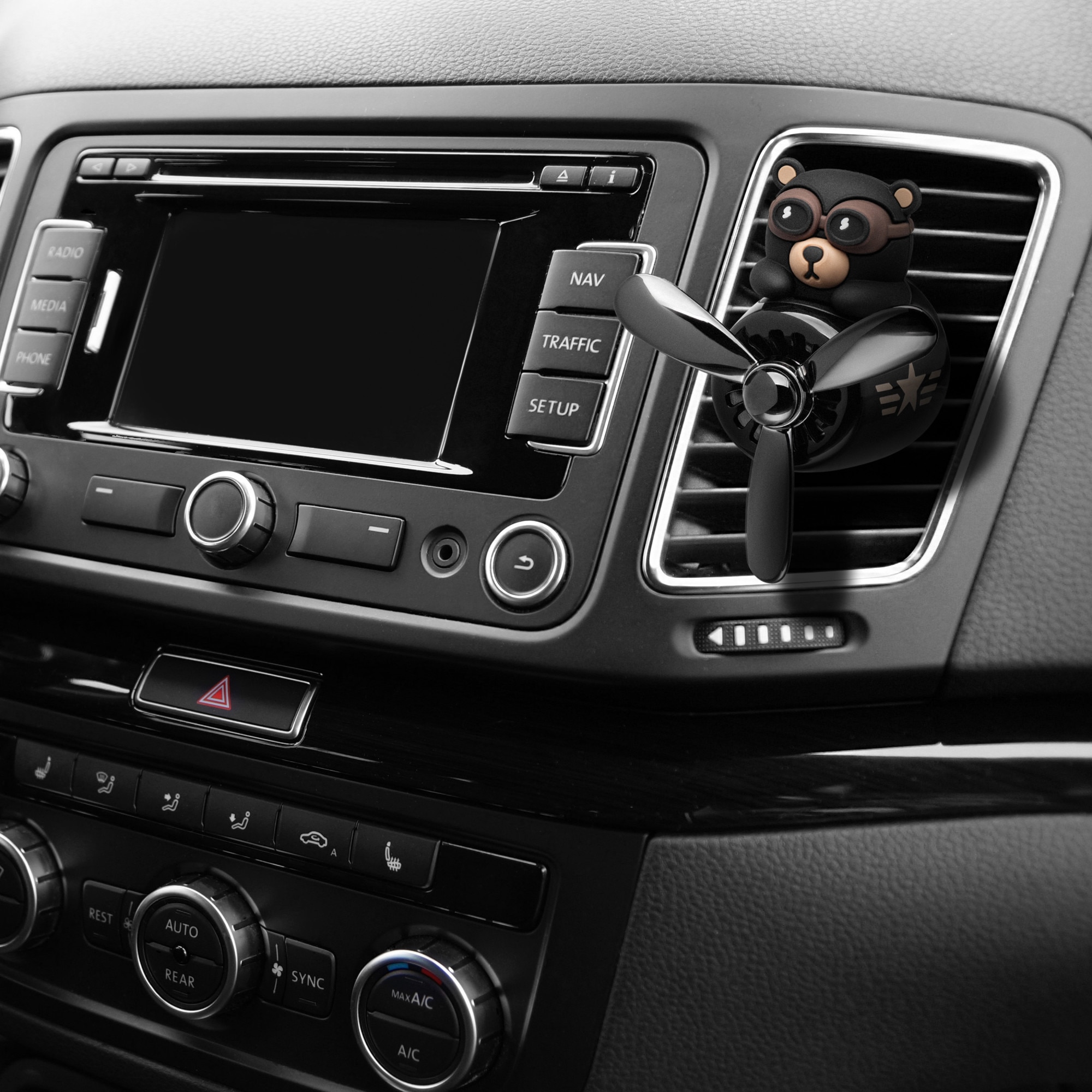 Odorizant Auto Pentru Masini, Ursulet Vesel Pentru Gratar Auto + 2x ...