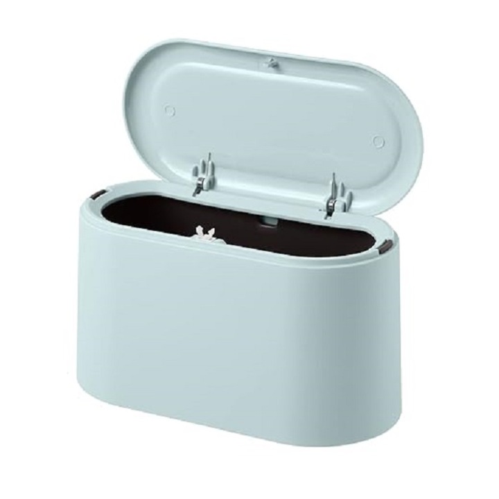 Mini cos de gunoi pentru, 22x11x13cm, Albastru - eMAG.ro