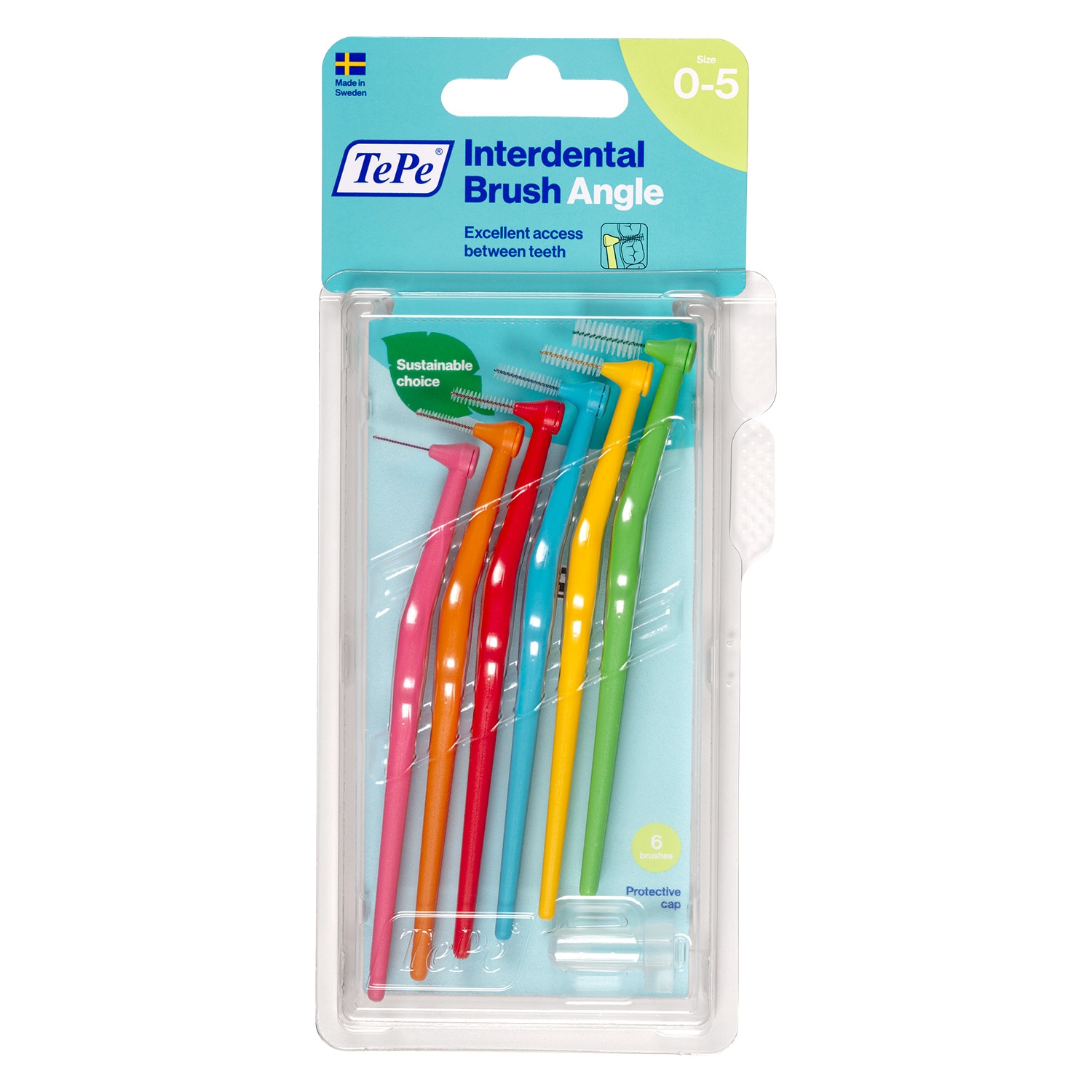 Set de periute de dinti interdentare, TePe, Mix, Angle, 0.4mm-0.8mm ...