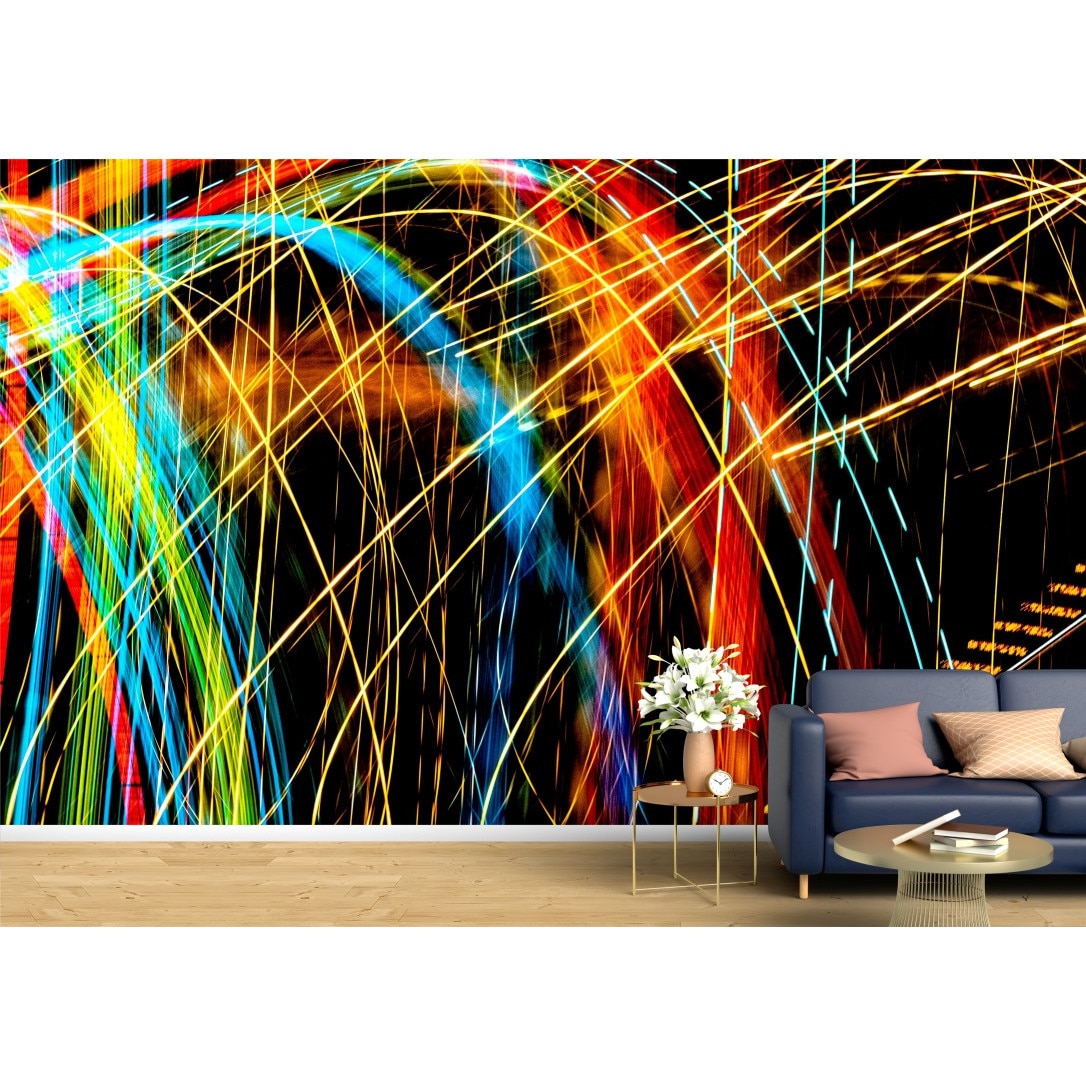 Öntapadó PVC tapéta, Game of Lights 2, 250x400 cm - eMAG.hu