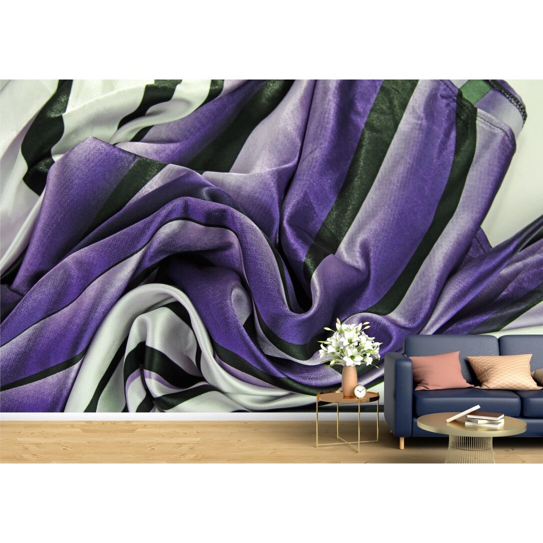 Öntapadó PVC tapéta, Lila-fehér darabok, 250x400 cm - eMAG.hu